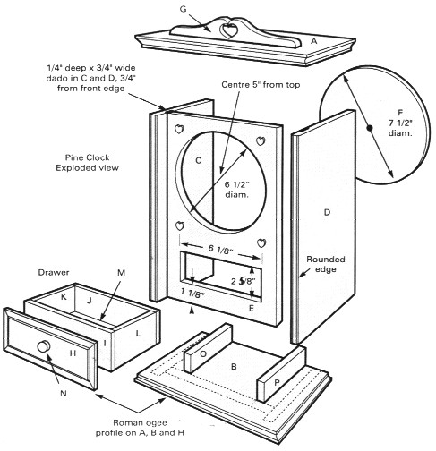 Country Clock Plans